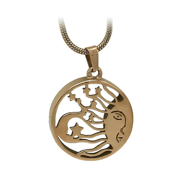 Sun & Moon - Cremation Pendant - Urns.com